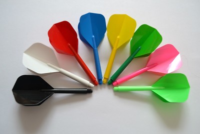 NYLON DART STEMS AND METRONIC FLIGHTS SET VARIOUS COLOURS | eBay