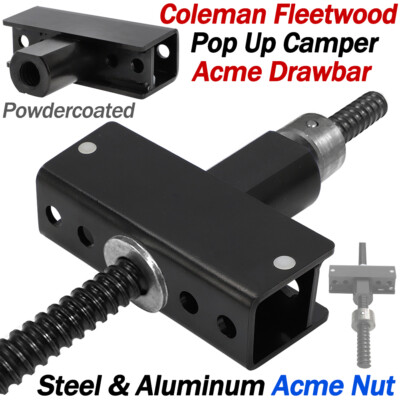 ACME DRAWBAR ROD STEEL NUT FOR COLEMAN FLEETWOOD POP UP CAMPER WHIFFLE ...