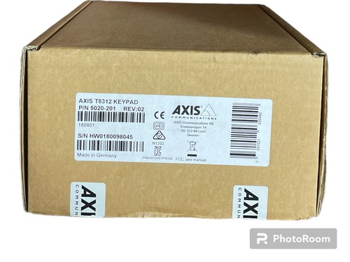 NEW!!! Axis T8312 Surveillance Control Keypad- Open Box | eBay