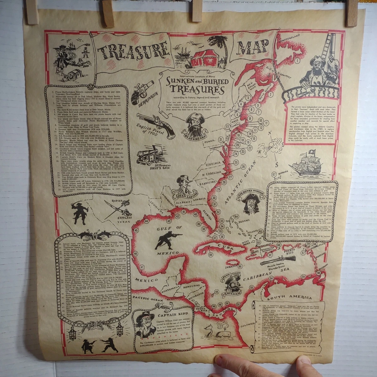 Real Treasure Maps Found