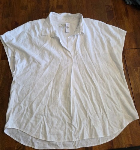 NWT Banana Republic Women's The Oversized Popover Top Xlarge | eBay