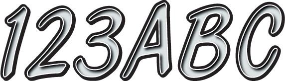 Hardline Hardline Series 400 Registration Kits Silver/Black SIBKG400 | eBay