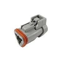 2Pcs DT06-3S-EP05 Automotive Connectors 3P DT PLUG ASM LATCH GUARD END ...