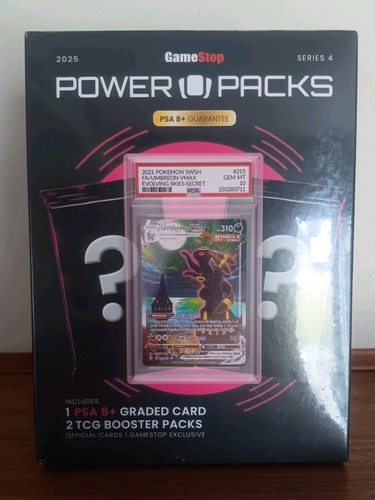 GameStop Power Pack Series 4 Pokémon SEALED 2025 - Golden Ticket Chase ...