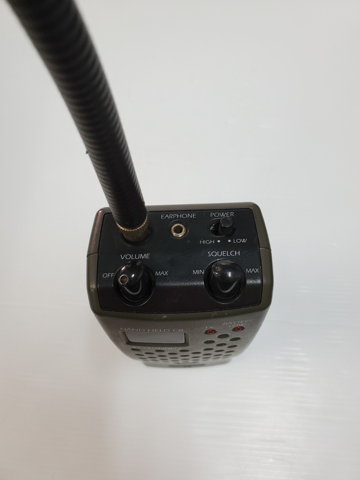 Vintage GE 40 Channel Hand Held Citizen Band Transceiver Model 3-5980A ...