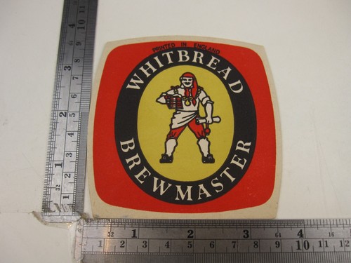 Vintage Whitbread Brewmaster Coaster Beer Mat BIS | eBay