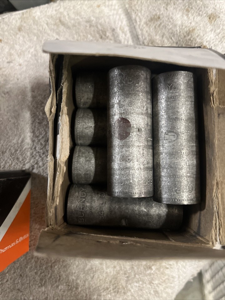 Burndy YS34L Copper Compression Reducer/Splice 500 KCMIL, 600 Volt (Lot ...