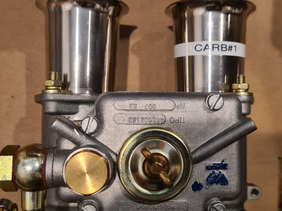 Weber Dual Side Draft Carburetor Carb kit DCOE 40 & 45 Progressive READ ...