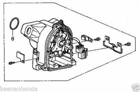 OEM Honda 1988-2001 ACURA INTEGRA DISTRIBUTOR O-RING LS GSR RS B18B ...
