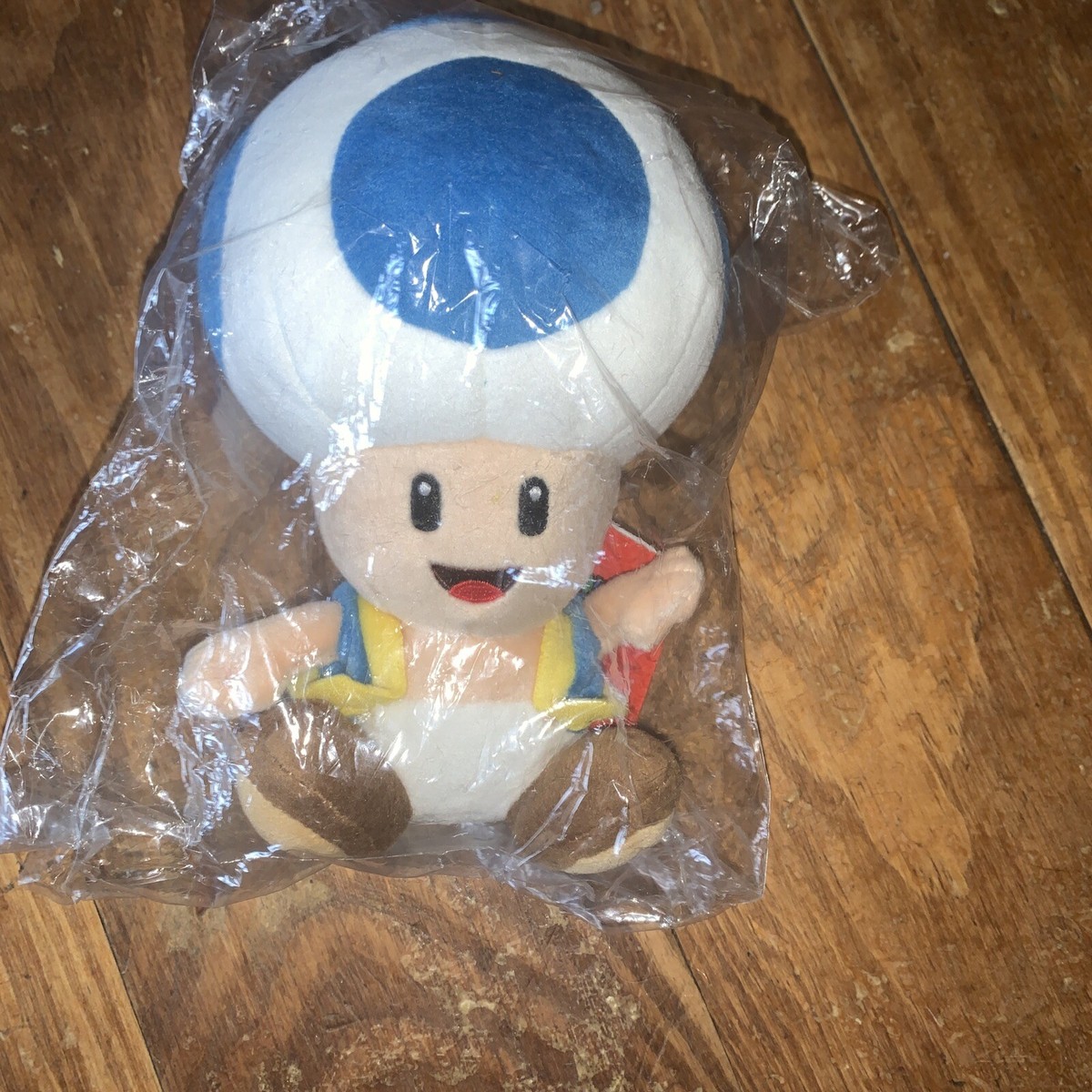 Blue Toad Mario Plush