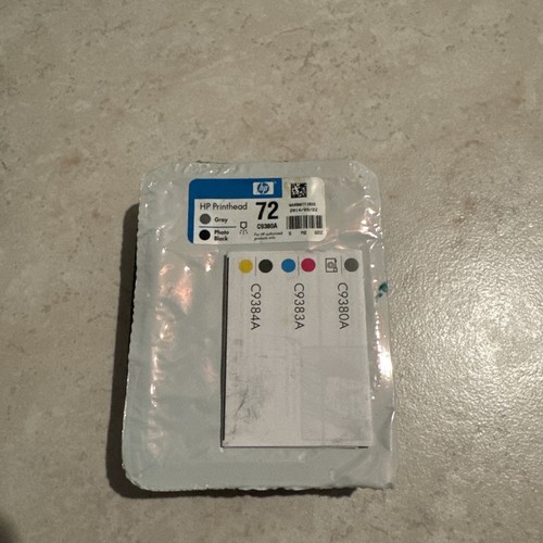 Used Genuine HP 72 Gray/Photo Blk Printhead C9380A T790 T610 T2300 ...