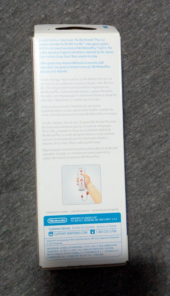 Nintendo Wii U / Wii - Toad Wii Remote Plus Controller - NEW SEALED | eBay