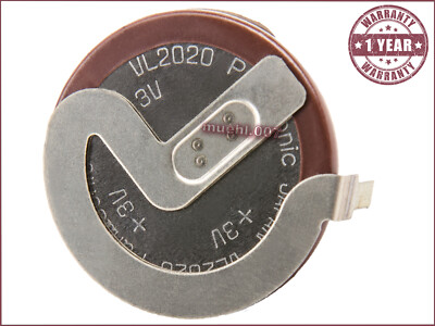 Panasonic vl2020 rechargeable battery li-ion battery accu 3v coin ...