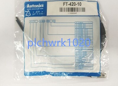 1 PCS NEW IN BOX Autonics Fiber Optic Sensor FT-420-10 | eBay