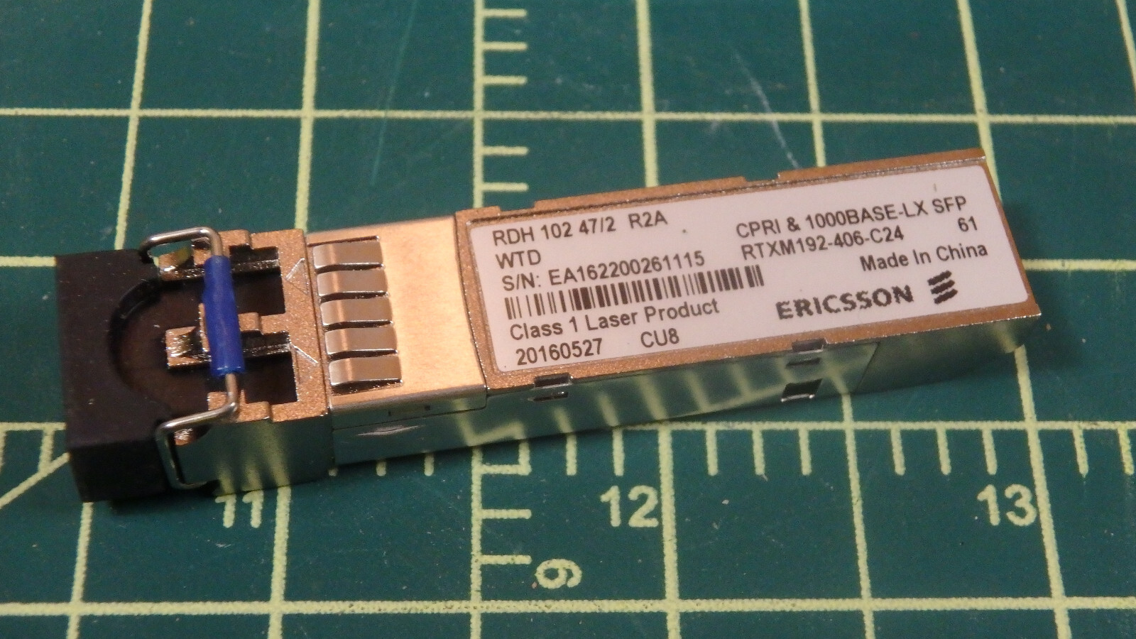 Lot of 4Optical Transceiver Module RDH 102 47/2 R2A Ericsson SFP | eBay