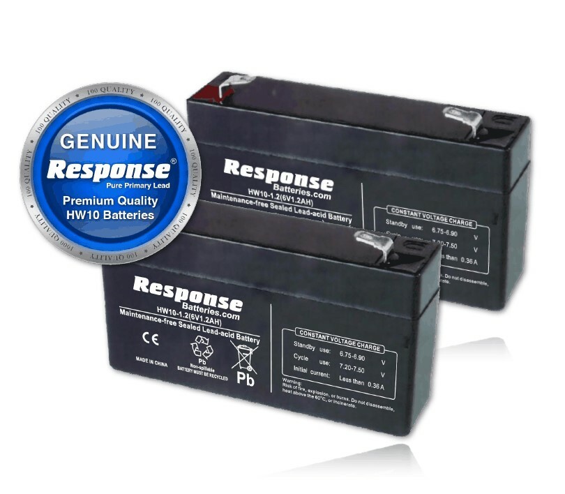 Response Alarm Genuine HW10 6v 1.2Ah SA3 Panel Response Battery KIT ...