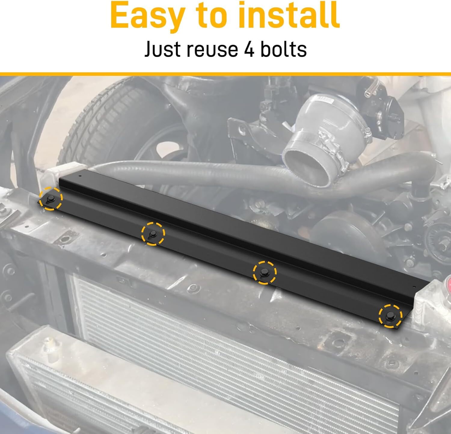 For 3rd Gen Camaro / Firebird Engine 3-Row Radiator Upper Support ...