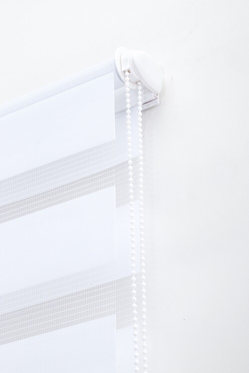 Zebra Vision Window Roller Blind Easy Fit 165cm-210cm Drop Day and ...