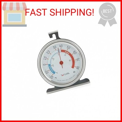 Taylor 5924 Large Dial Kitchen Refrigerator and Freezer Analog ...