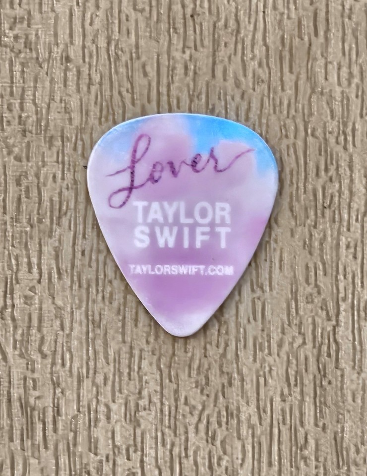 Taylor Swift - 2023 Eras Tour Guitar Pick ~ Lover Era | eBay