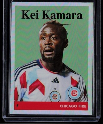 KEI KAMARA 2023 TOPPS CHROME MLS 1958 VARIATION REFRACTOR CHICAGO FIRE #58T-13 | eBay