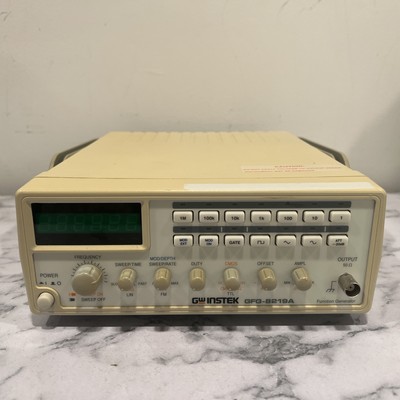 GW INSTEK Signal Generator GFG-8219A Used | eBay