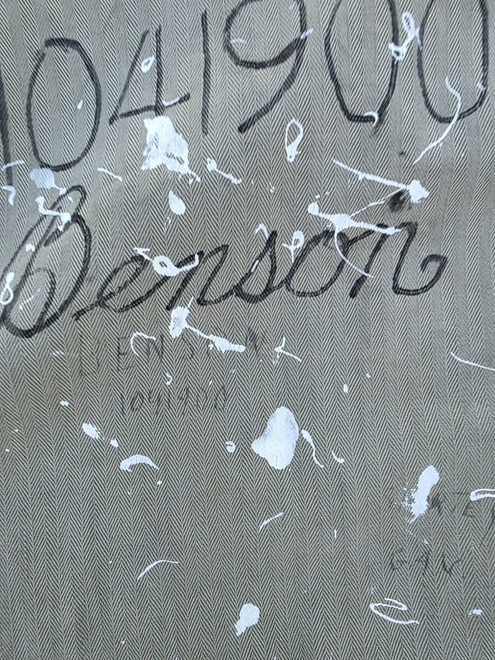 Vintage 40s WW2 P44 USMC Marine Corps HBT Field Jacket Mens Military ...