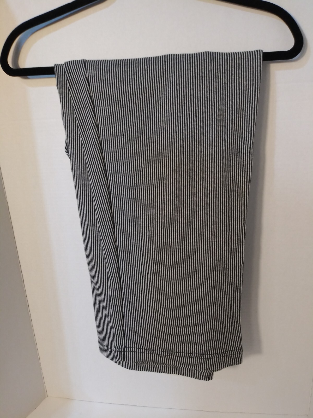 Drapers & Damons Womens Petite Sz PL Elastic Waist Band Black/Gray ...