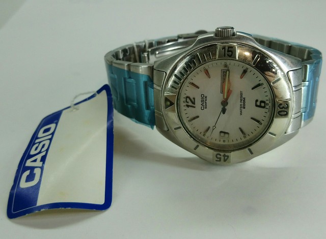 casio edifice ef201 42mm day date 200m for sale online | eBay