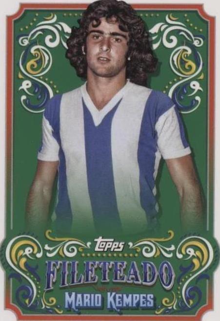 2023 Topps Argentina Fileteado - Fileteado Mario Kempes #FT-15 for sale ...