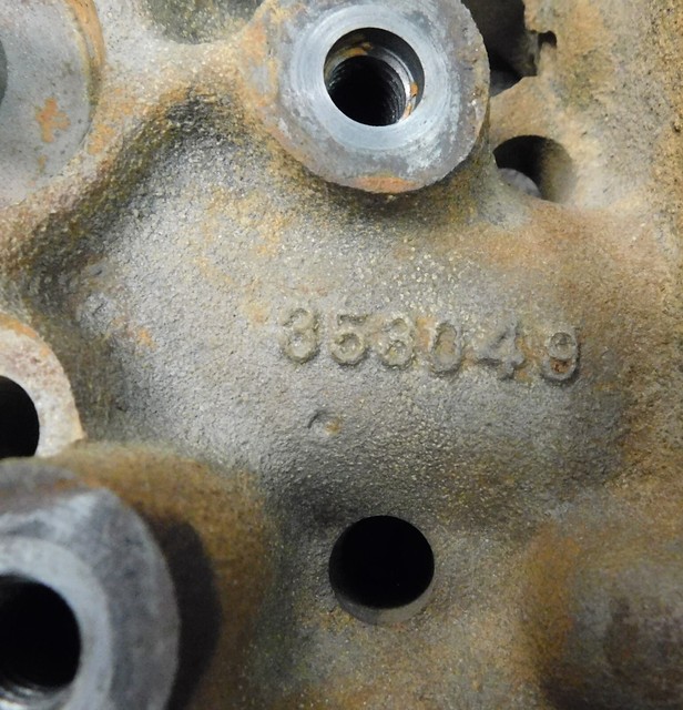 Chevy Big Block 454 BBC 049 Oval Port 353049 Cylinder Heads Pair ...