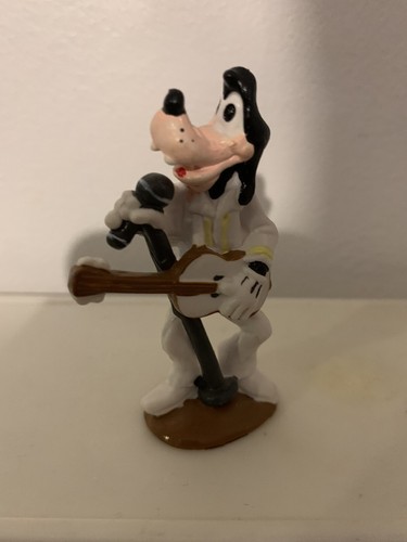 Vintage Disney Applause Goofy as Elvis Singing Guitar 2 3/4” PVC figure ...