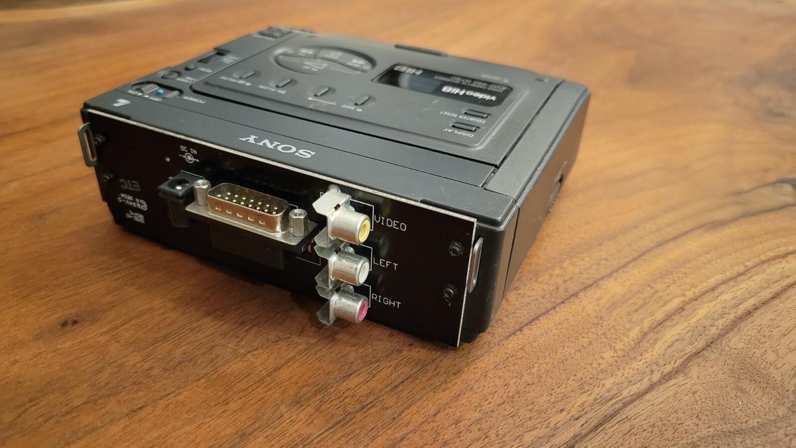 Sony Evo-250 Hi8 Video8 8mm Video 8 Player Recorder Smallest VCR Deck ...