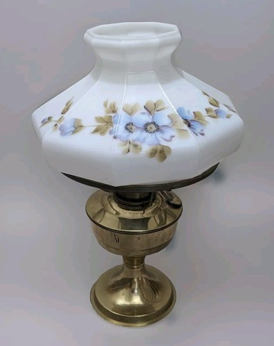 ALADDIN brand BRASS oil lamp #8 Converted to Electric | eBay