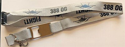 388th Operations Group US Air Force lanyard gray color | eBay