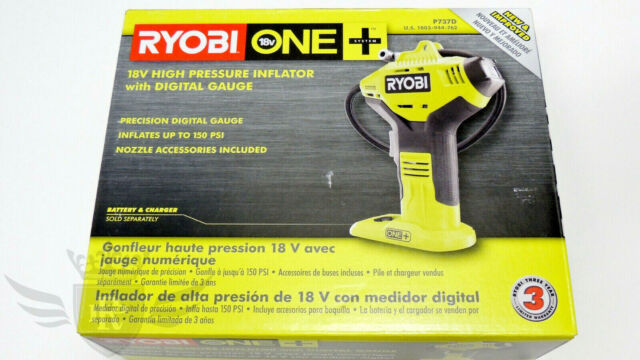 Ryobi P737D One+ 18V Pressure Inflator with Digital Gauge for sale ...
