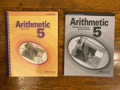 New Abeka Arithmetic 5 Work-text Answer Key AND Quiz, Test, & Speed ...
