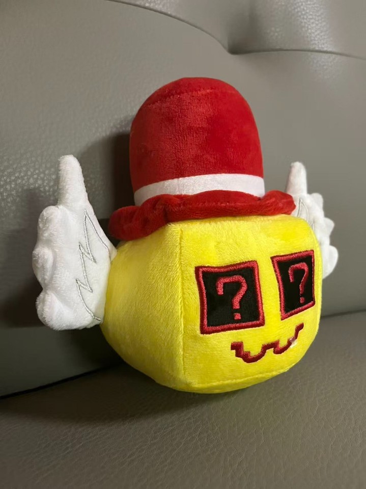 Steal a Brainrot Admin Lucky Block Plush 9.9in Plushie Toys for Game ...