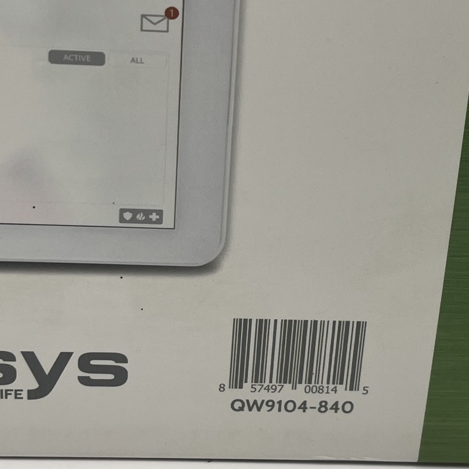 Qolsys QW9104-840 IQ Remote Secondary Touchscreen Alarm Keypad | eBay