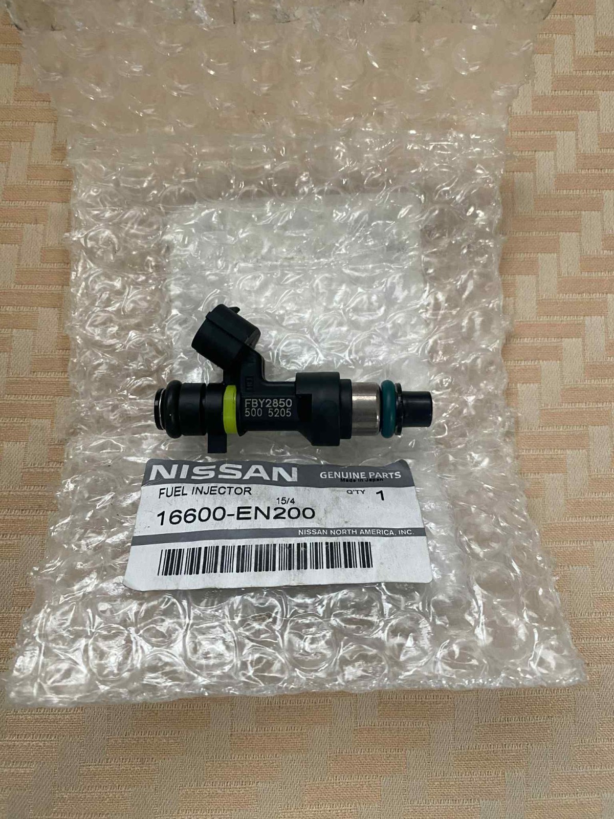 2007-2012 Nissan Sentra 2.0 Genuine OEM fuel injector 16600-EN200 | eBay
