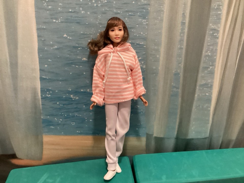 1/6 OOAK Custom Skipper Barbie Girl Doll -Asian Teenager-Headsculpt ...
