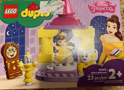 NEW LEGO Belle's Ballroom DUPLO (10960) Building Kit 23 Pcs Toddler Toy ...