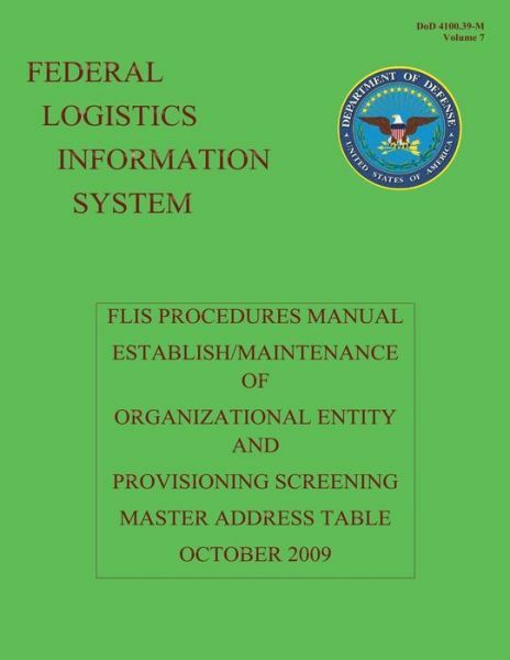 Federal Logistics Information System - Flis Procedures Manual Establish ...
