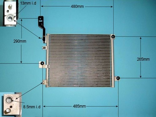 AutoAir Aircon Condenser 16-1362 For Hyundai Atos Mx 1.1 Lifetime ...