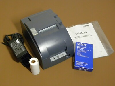 Epson TM-U220B / 088 / M188B Serial Impact Dot Matrix Receipt Printer ...