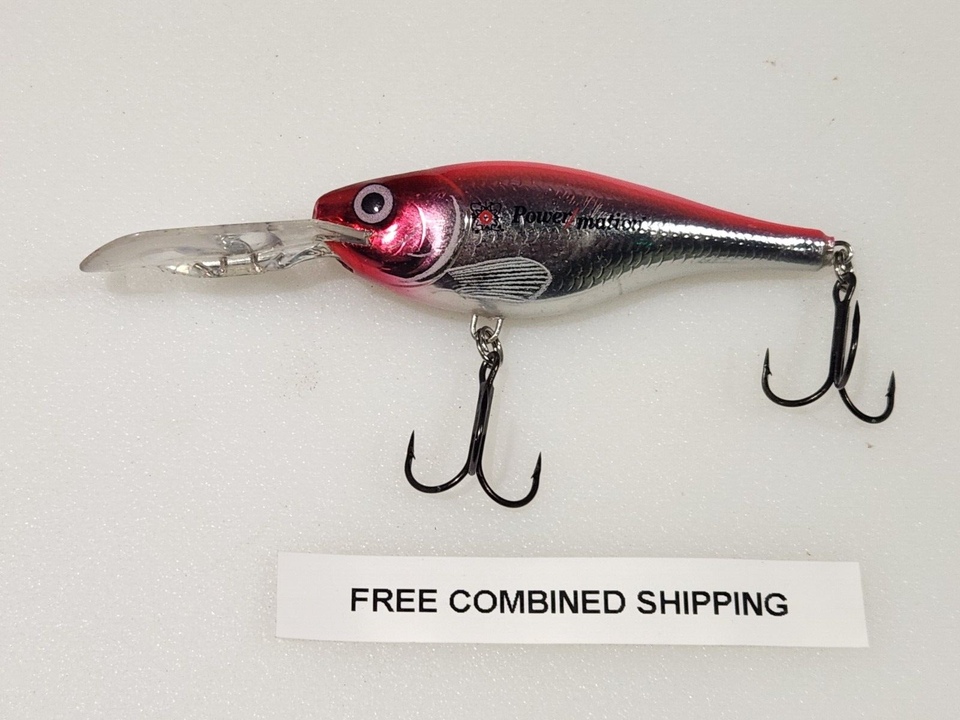 Rare Rapala Shad Rap RS #7 Crankbait Turck Works Logo Pink Clown SRRS-7 PCL | eBay