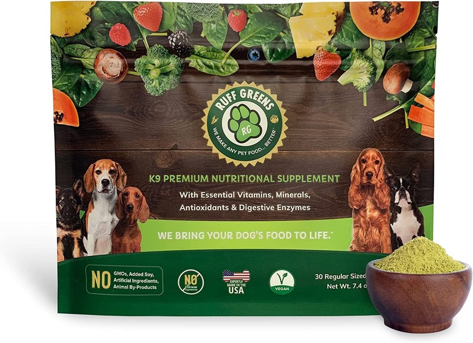 Ruff Greens K9 VitaSmart Vitamin & Mineral Supplement Nutritional Support for... | eBay