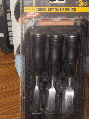 3 piece olympic tools wood chisel set with nylon pouch | eBay