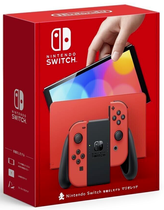 NEW Nintendo Switch OLED Super Mario Limited Edition Gaming Console | eBay