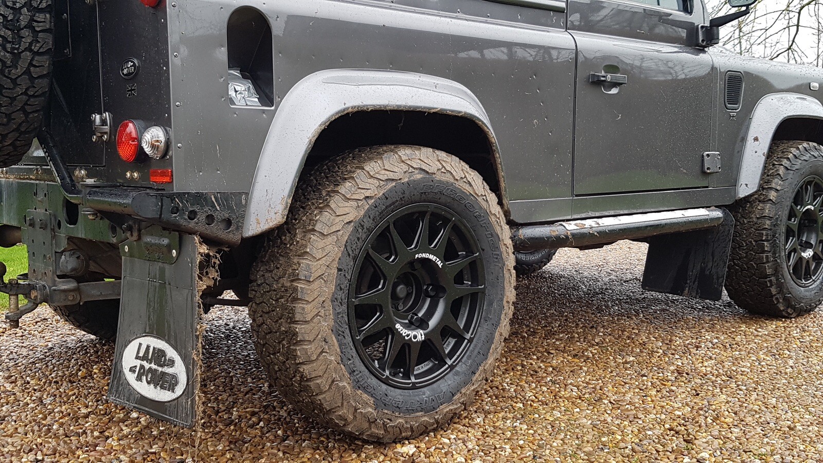 EVO Corse DakarZero 18" Land Rover Defender Alloy Wheels & BFG Tyres x5 ...
